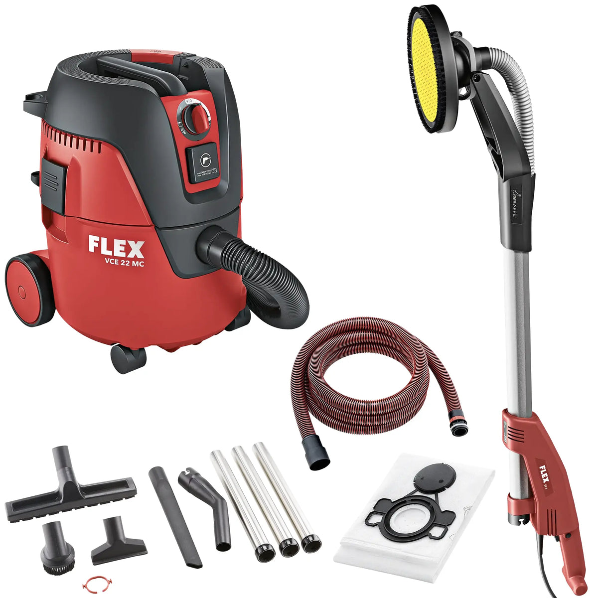 Combo Sander Vacuum Cleaner Flex GE 5 + VCE 22 M MC – EmmetiStore