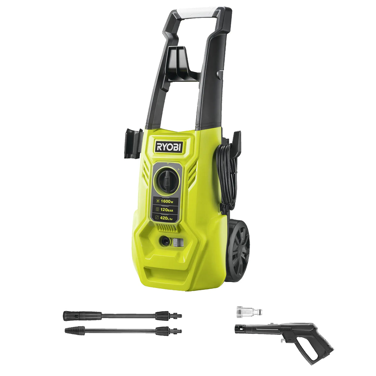 Pressure washer Ryobi RY120PWA 1600W – EmmetiStore