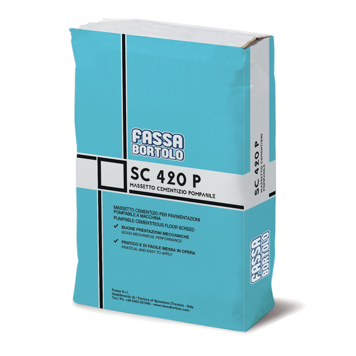 Fassa SC420P 25kg screed – EmmetiStore