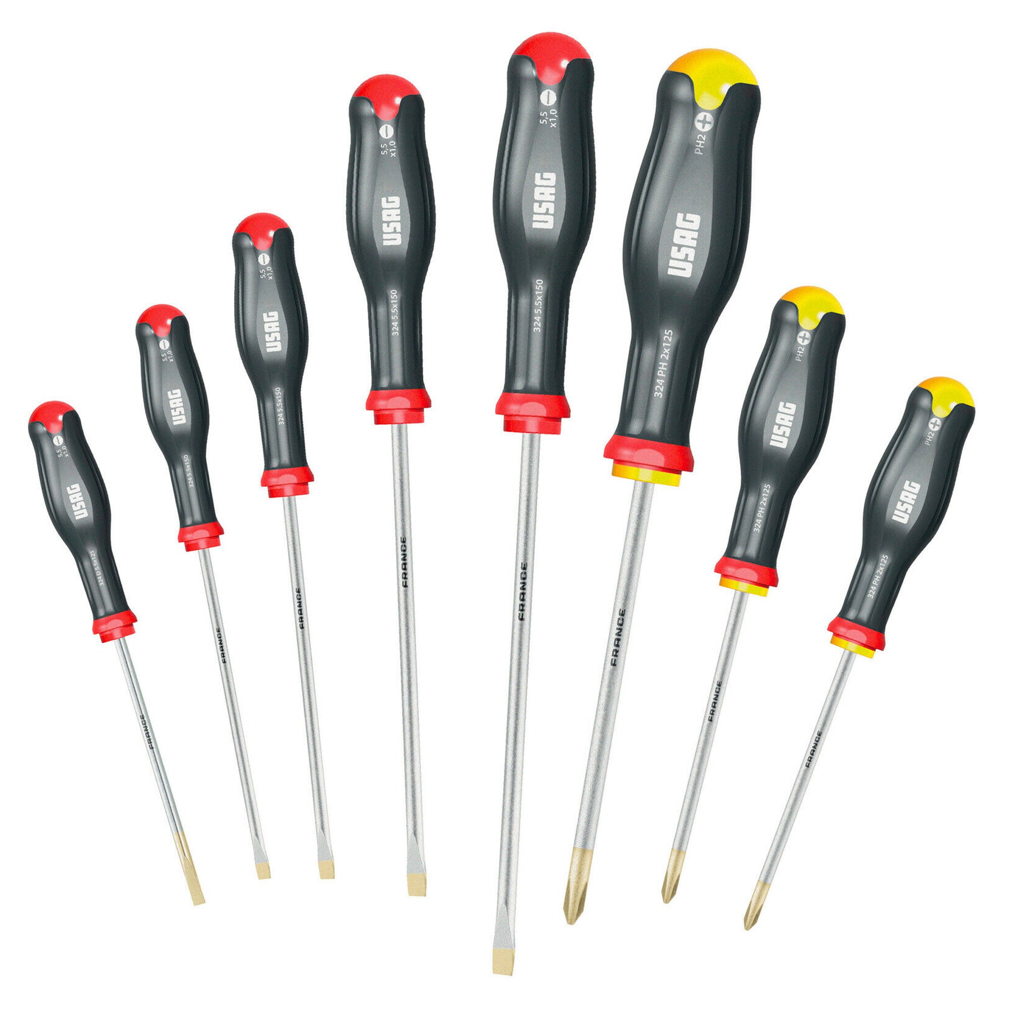 Usag screwdriver set 8 pcs