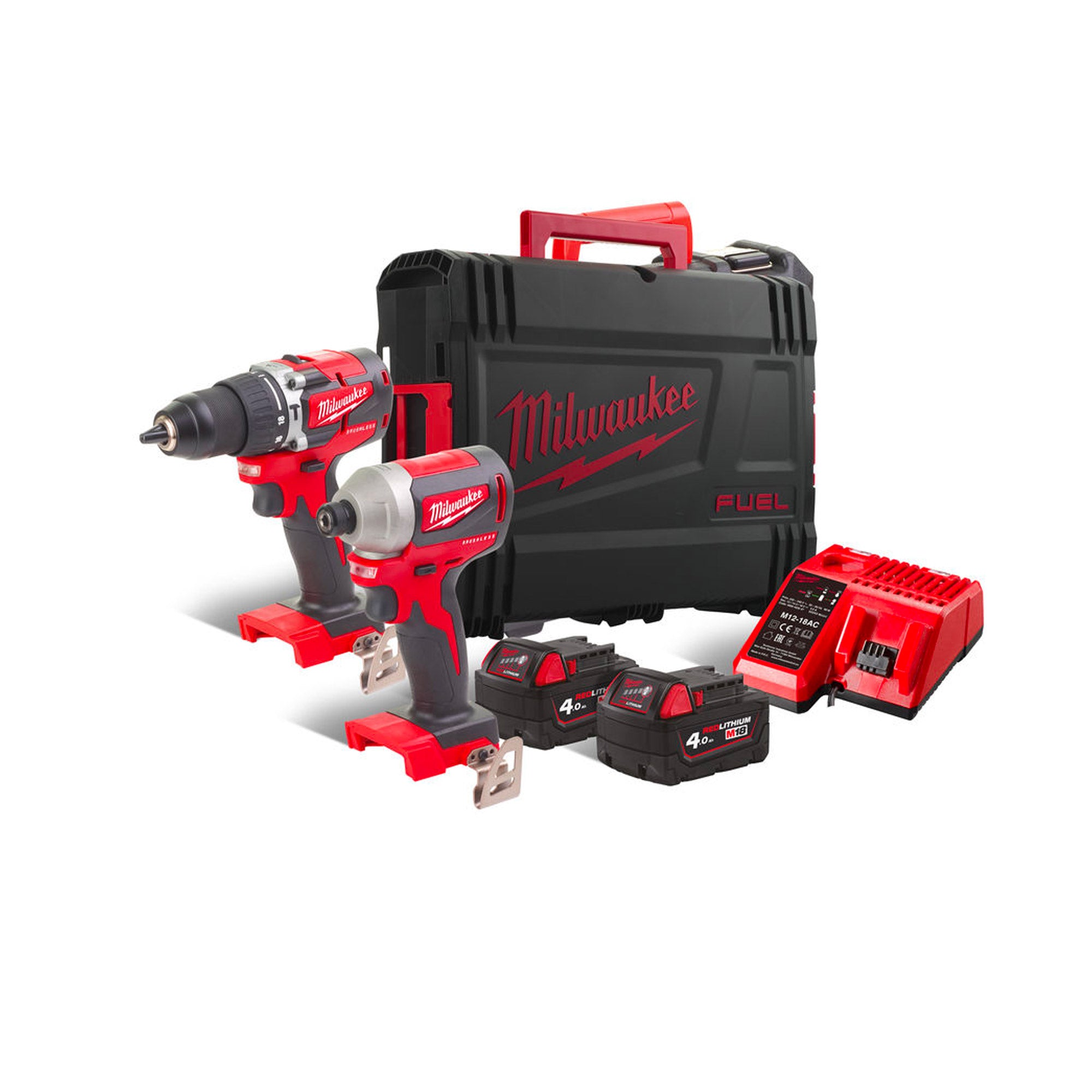 Power Pack Kit Milwaukee M18 CBLPP2A-402C 18V 4Ah