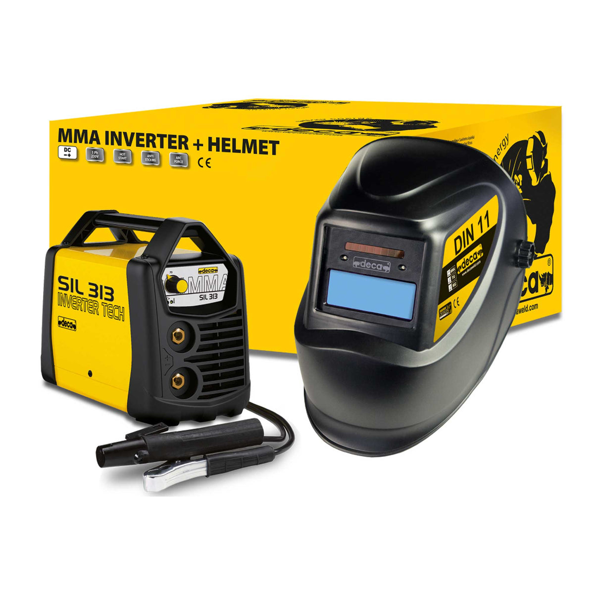 Electrode welding machine Deca SIL 313 – EmmetiStore